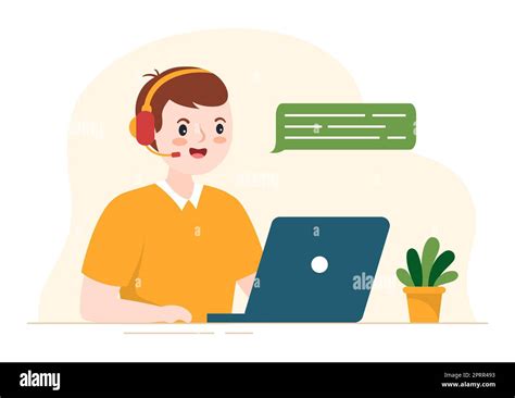 Call Center Agent Animated