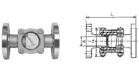 752512 SIGHT FLOW INDICATOR CAST IRON FLAPPER TYPE FLANGED 20A IMPA Code Search By ShipServ