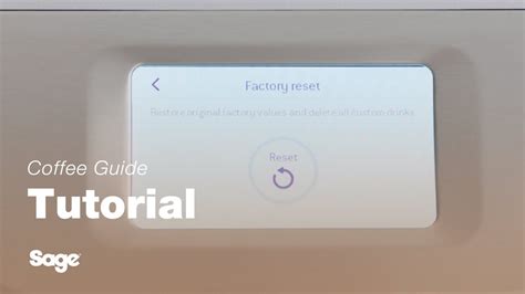 Tutorials How To Perform A Factory Reset The Oracle™ Touch Sage