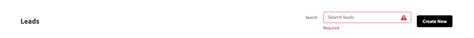 Unable To Remove Text Input Validation When Using The Search Component · Issue 1653 · Budibase