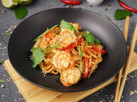 Китайская лапша с креветками (50 фото) - картинки и фото vostorg.buzz