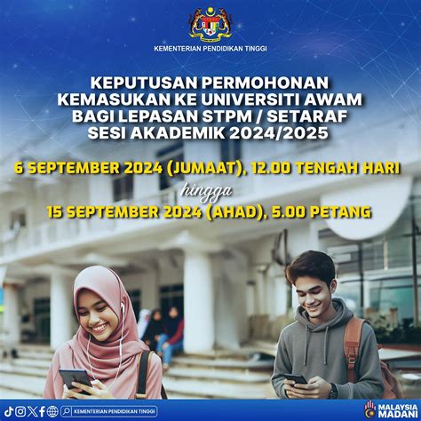 Permohonan Upu Online 2025 Untuk Lepasan Spm Stpm And Setaraf Serta