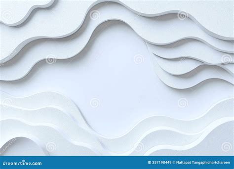 Symmetrical Curved Indents On A White Matte Background Create An Ultra Clean Futuristic Design