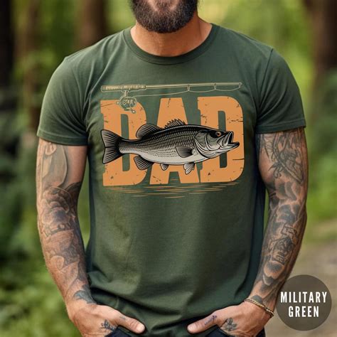 Fishing Dad Shirt Funny Fathers Day T Dad Fishing Graphic Tee