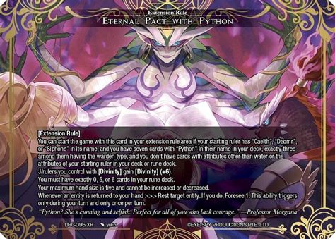 Eternal Pact With Python Descent Into The Ravens Catacombs Force