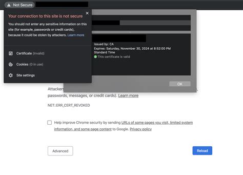 Keychain Catalina Trusted Root Ca Certificates Are Revoked Chrome Ask Different