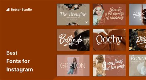 30 Best Fonts For Instagram Improve Your Designs Today