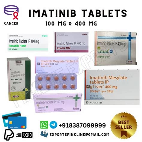 Glivec Gleevec Imatinib 400 Mg Tablets At Rs 2500box In Jaipur Id