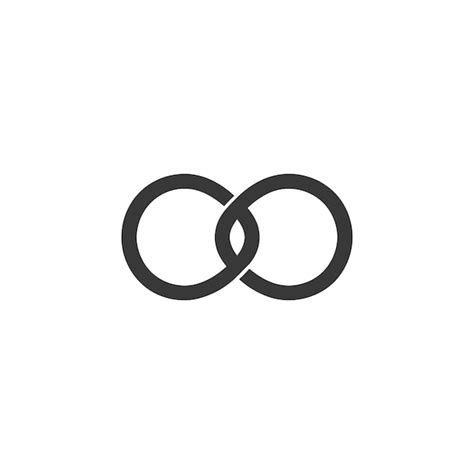 Interlocking Circular Design Symbolizing Connection And Unity Premium Ai Generated Vector