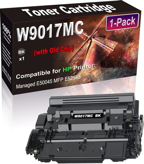 1 Pack Black Compatible Managed E50045 Mfp E52545 Printer Toner Cartridge High