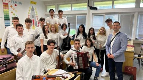 Прва награда за оркестарот на ОСУ „Св Климент Охридски“ на државниот натпревар по музика