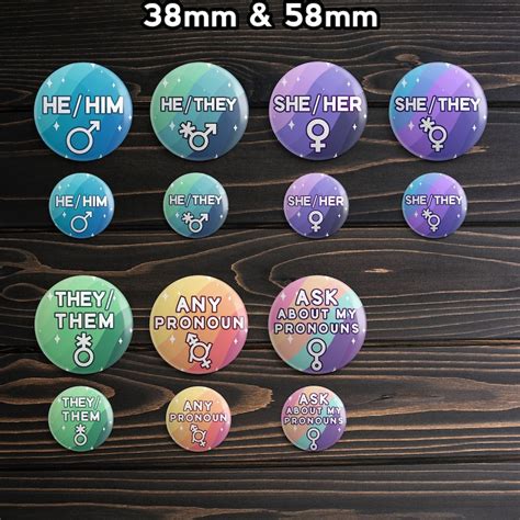 Pronouns Etsy