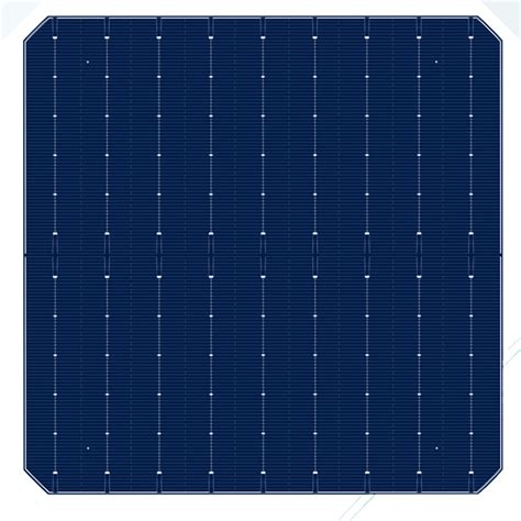 Solar Cell166166 P Mono Crystalline Silicon Jhpvtech