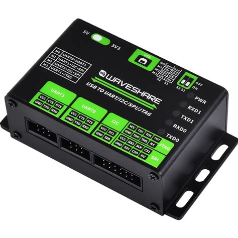 Weixue Usb To Uart I2c Spi Jtag Converter Serial Port Module Usb To Jtag Downloader