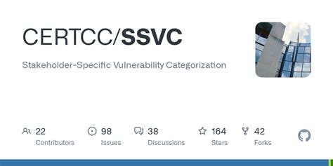 Github Certcc Ssvc Stakeholder Specific Vulnerability Categorization