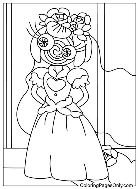 Princess Loolilalu Coloring Page