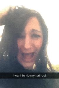 Rip Hair Out S Find And Share On Giphy