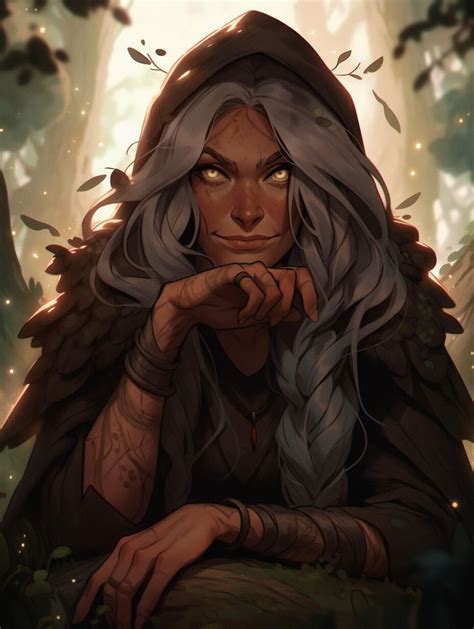 Artstation Miranda The Witch Ork Tribe In 2025 Witch Characters