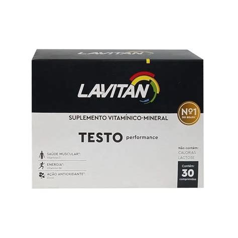 Beth Lingerie And Sex Shop Suplemento VitamÍnico Mineral Testo Masculino Lavitan