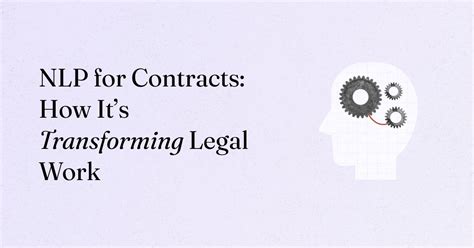 7 Best Practices To Use Nlp For Contracts