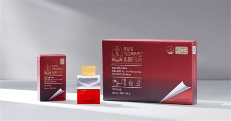 정관장 홍삼정 에브리타임 필름형 제품 출시