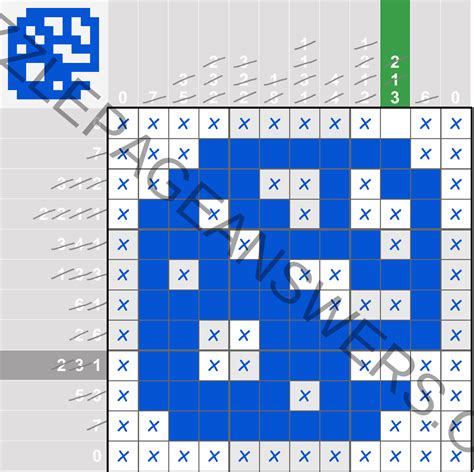 Puzzle Page Picture Cross November Answers Puzzle Page Answers