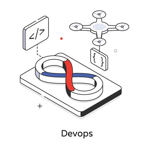 trendy devops concepts 19802829 vector art at vecteezy