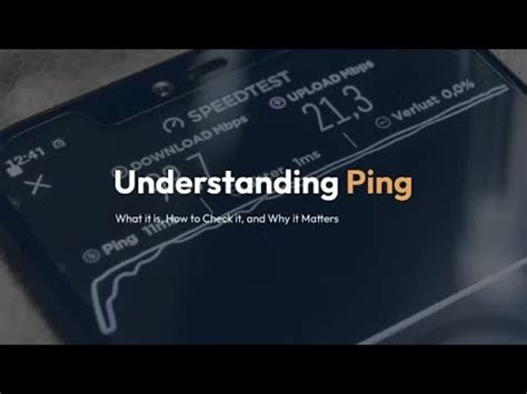 What Is Ping When Testing Your Internet Speed