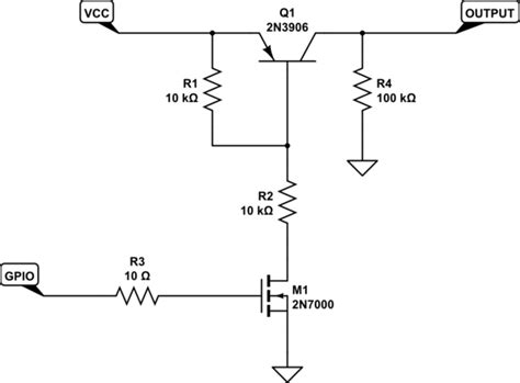Mosfet Driver Non Inverting Buffer To Drive LED Using Different Power Source Electrical