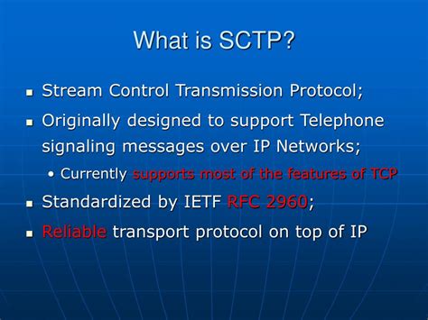 Ppt Sctp A New Networking Protocol For Super Computing Powerpoint Presentation Id 5830195