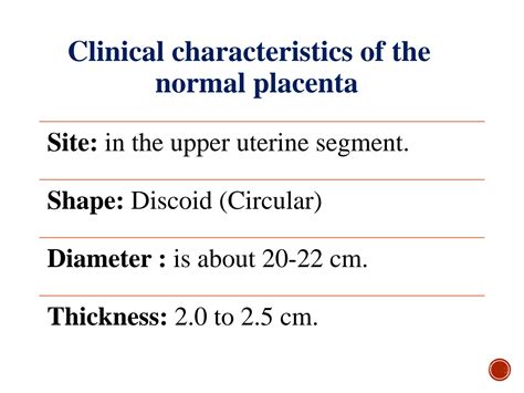 Solution Normal Placenta Studypool