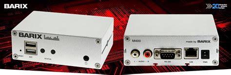 barix flexes audio over ip muscle at ise 2024 inbroadcast