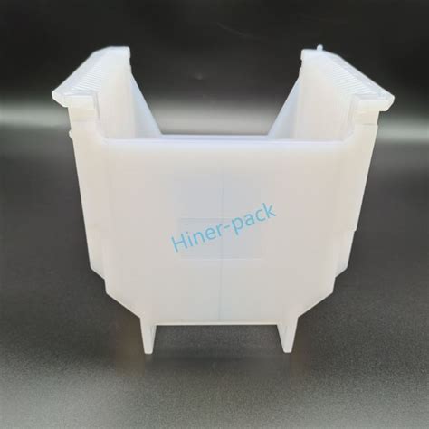 Reusable Fosb Wafer Cassette Box Carrier 200mm Custom White Used For Wafer Fab