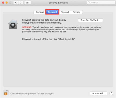 MacOS How To Enable FileVault AppleToolBox