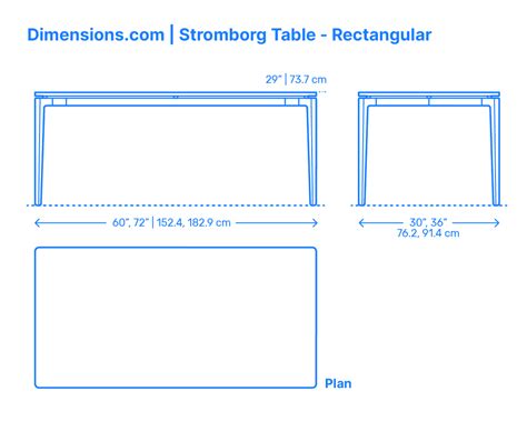 Kitchen Tables Dimensions And Drawings