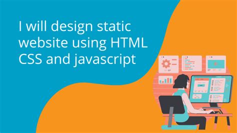Design Static Website Using Html Css And Javascript By Amnasajid Fiverr