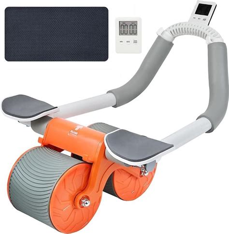 Chihope Automatische Rebound Bauchroller Ab Roller Bauchtrainer Bauchmuskeltrainer Rollenrad F
