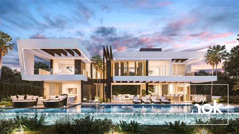 Villa Vereda Arquitectura Construcción Villa Lujo En La Moraleja