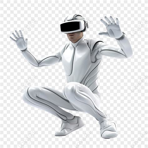 3d 캐릭터 메타버스 가상 비행가상 현실vr 게임조종간 Png 일러스트 무료 다운로드 Lovepik