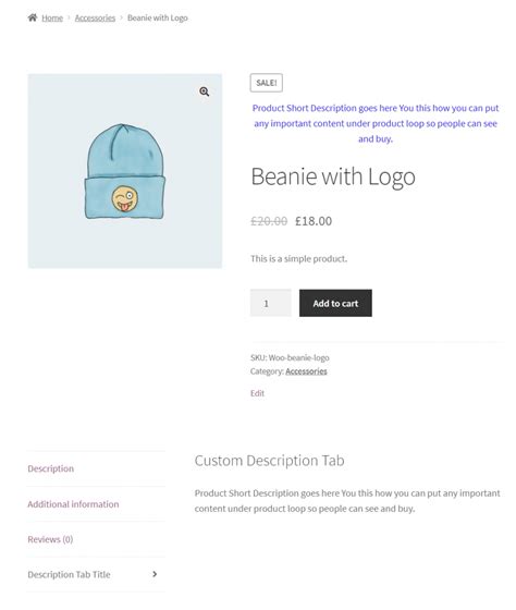 Woocommerce Show Product Description In Loop Plugin Functionality