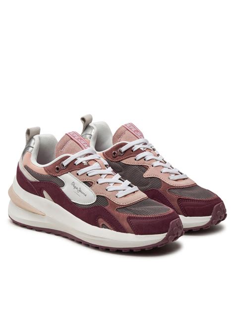 Sneakersy Pepe Jeans Pls60013 Fioletowy Pl