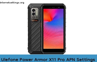 Ulefone Power Armor X Pro APN Settings G G G LTE VoLTE Internet Setting