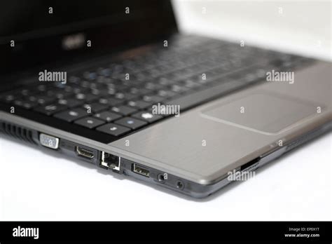 Different Types Of Connections Available On A Computer Stock Photo Alamy