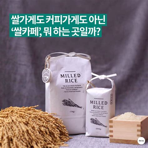 폴인 Fol In 가게의 컨셉은 어떻게 전달해야 효과적일까요 이번 챕터에서 소개할 쌀 카페