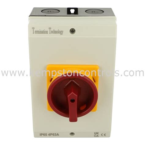 Termination Technology E634ps Tt Rotary Isolator Surface Mounted Ac