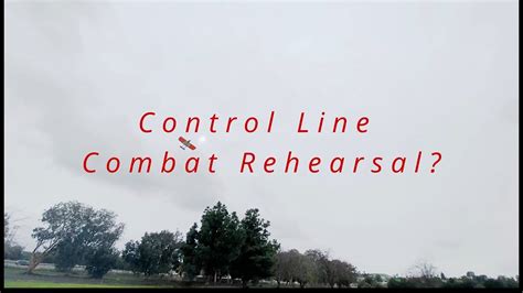 Control Line Flying 2023 Combat Rehearsal Youtube