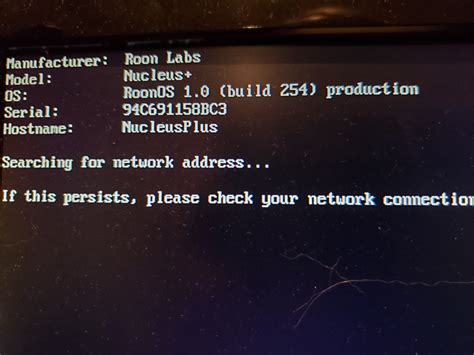 Suddenly Roon Can T Find My Nucleus Nucleus Support Roon Labs Community