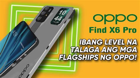 The Oppo Find X6 Pro Is Expected To Use A 1 Inch Sony Imx989 Sensor
