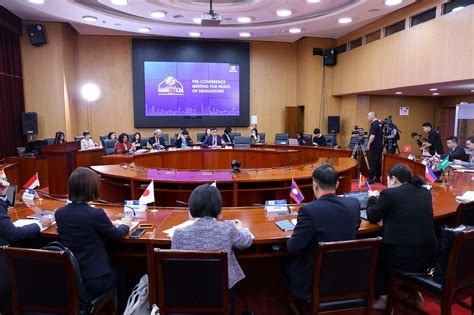 Коломбын төлөвлөгөө байгууллагын төлөөлөгчдийн тэргүүн нарыг ХЗДХ ийн сайд Б Энхбаяр ГХ ны сайд