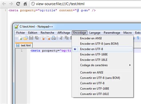 Html Unicode Is Not Shown In Meta Tag Stack Overflow